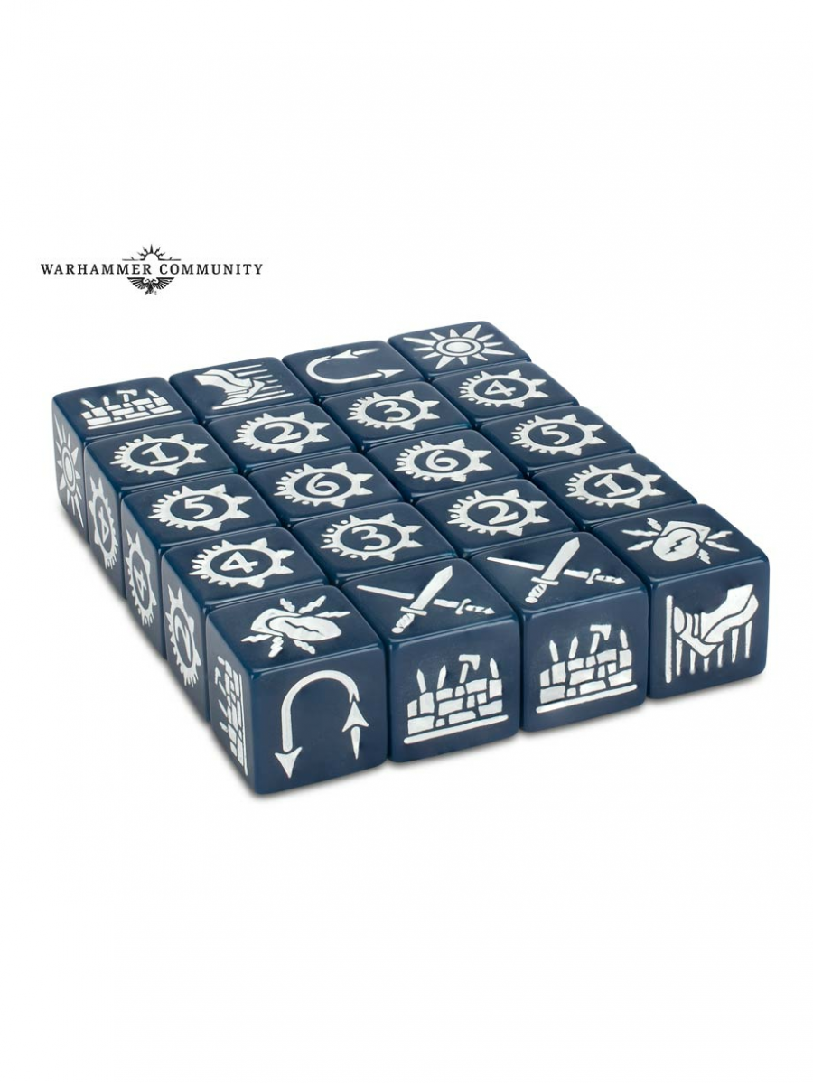 Warhammer Age of Sigmar - Command and Status Dice - Xzone.sk