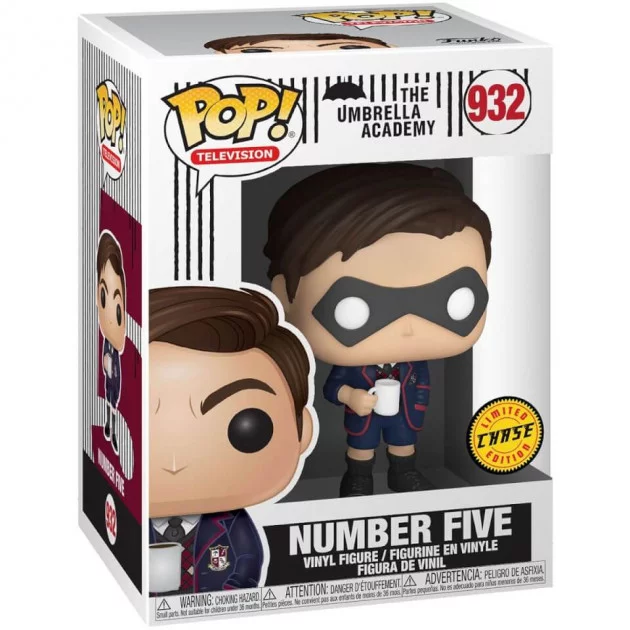Figurka Umbrella Academy - Number Five Chase (Funko POP! Television 9