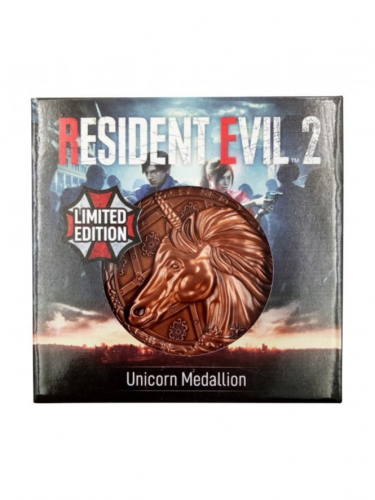 Zberateľská mince Resident Evil 2 - Unicorn Medallion - Xzone.sk