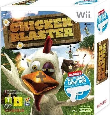Chicken Blaster + pištoľ Lightgun (WII) - Xzone.sk